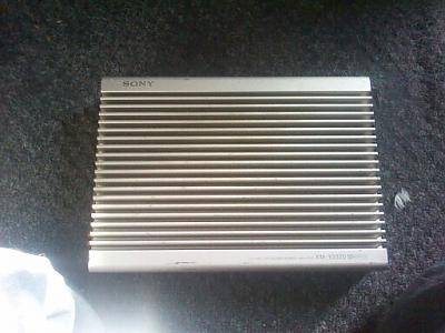 old school sony 400 rms x 1 amp- $60 | CarAudio.com
